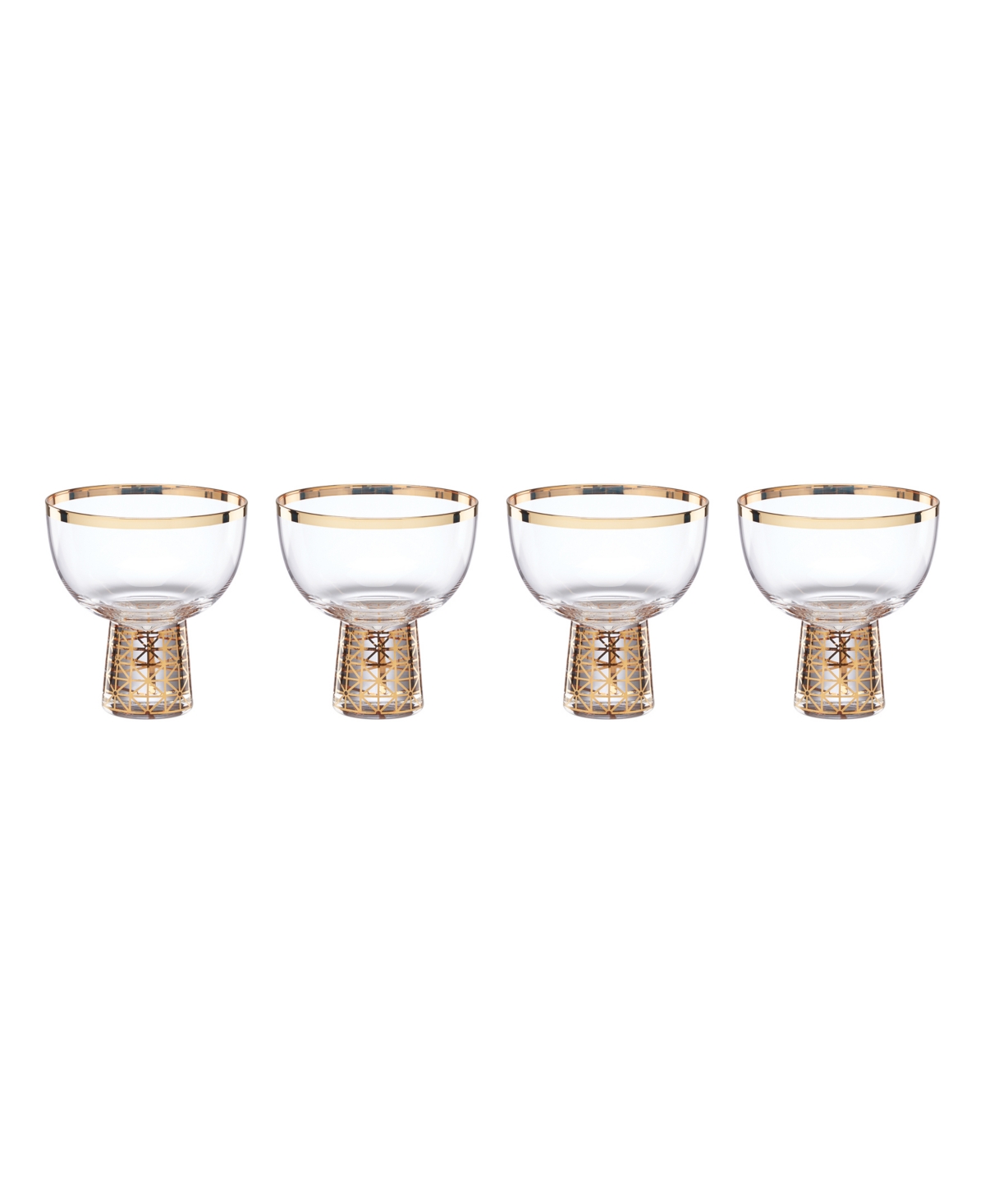 Click here for Lenox Tuscany Classics Gold Frost Coupes  Set Of 4... prices