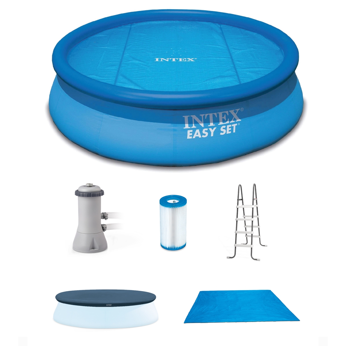 Click here for Intex 15ft x 48in Easy Set Above Ground Inflatable... prices
