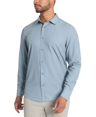 Kenneth Cole Men’s Slim Fit Performance Shirt - Macy's