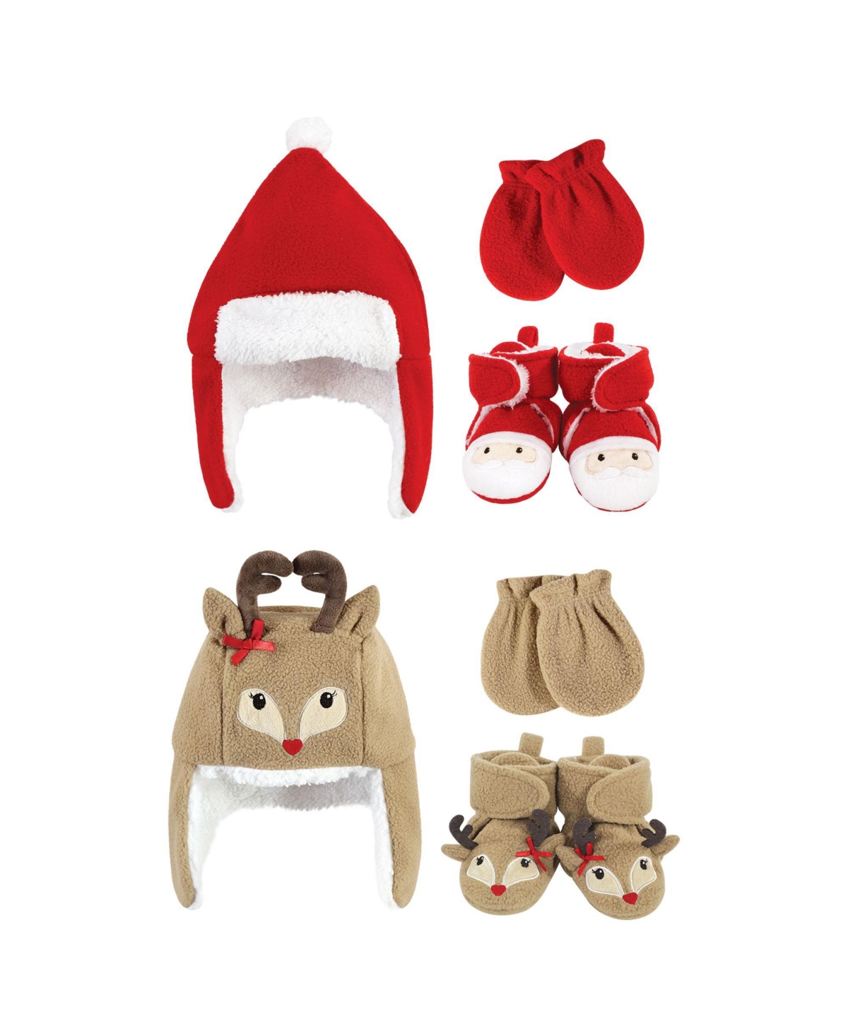 Click here for Hudson Baby Baby Boys Hudson Unisex 6Pc Trapper Ha... prices