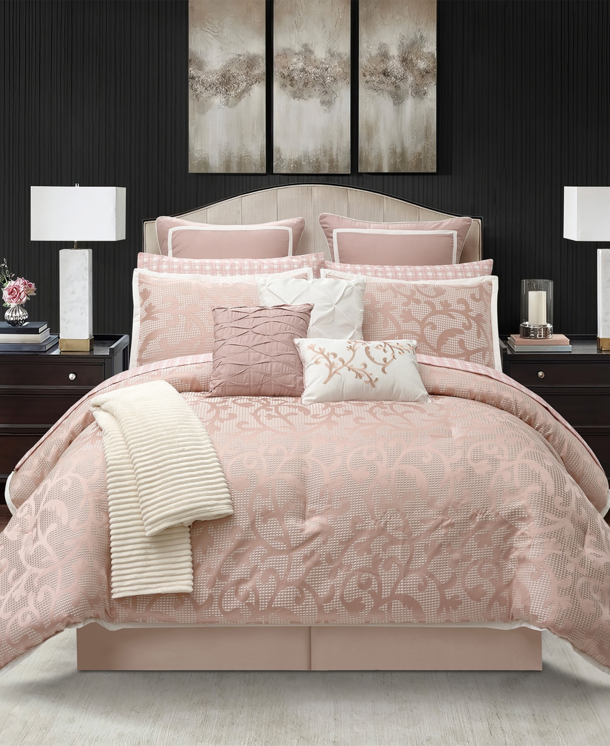 Click here for Stratford Park Johnella Paisley 14-Pc. Comforter S... prices