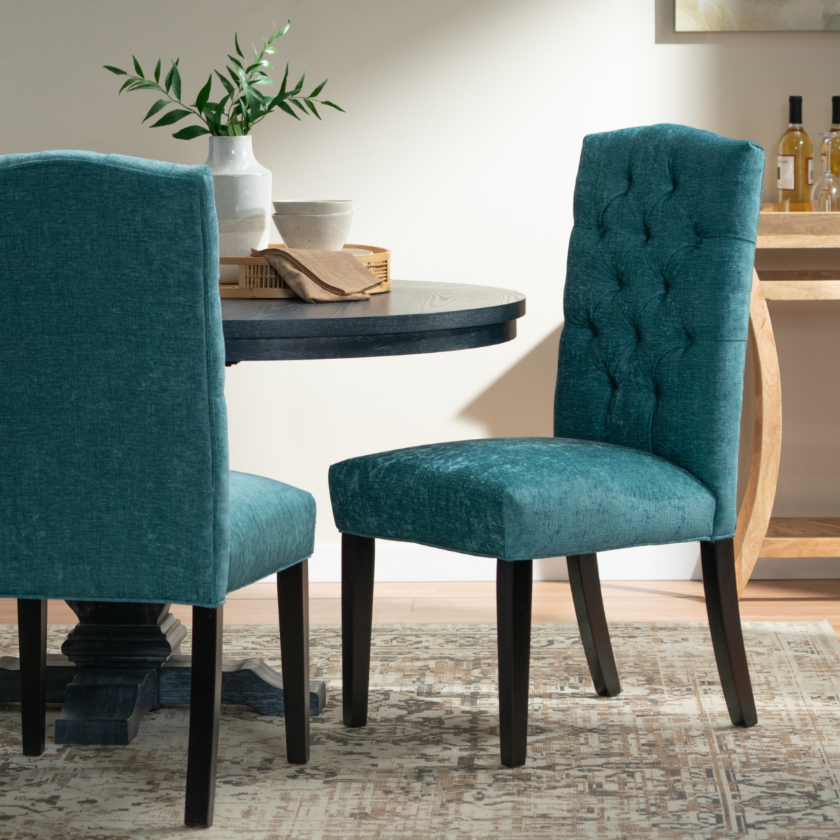 Click here for Streamdale Modern Upholstered Dining Chairs (2) -... prices