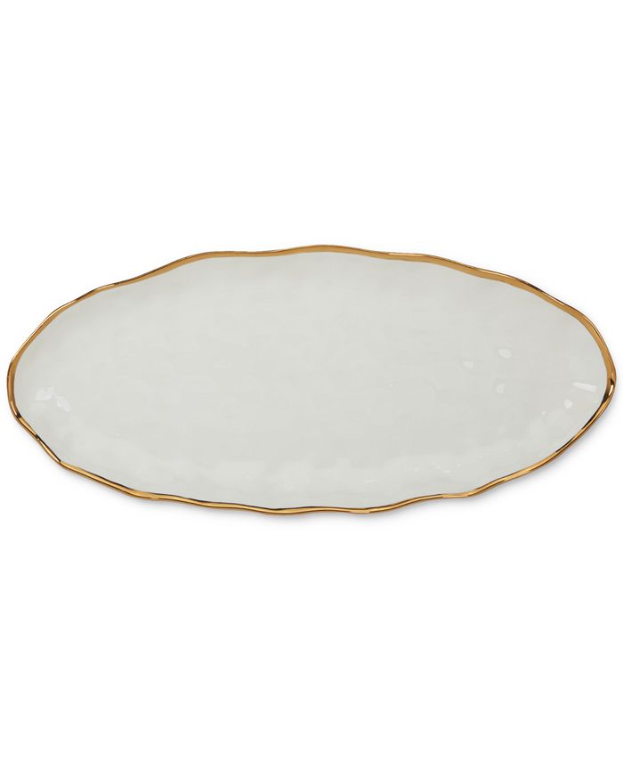 Certified International Regency Oval Fish Platter - Macy's