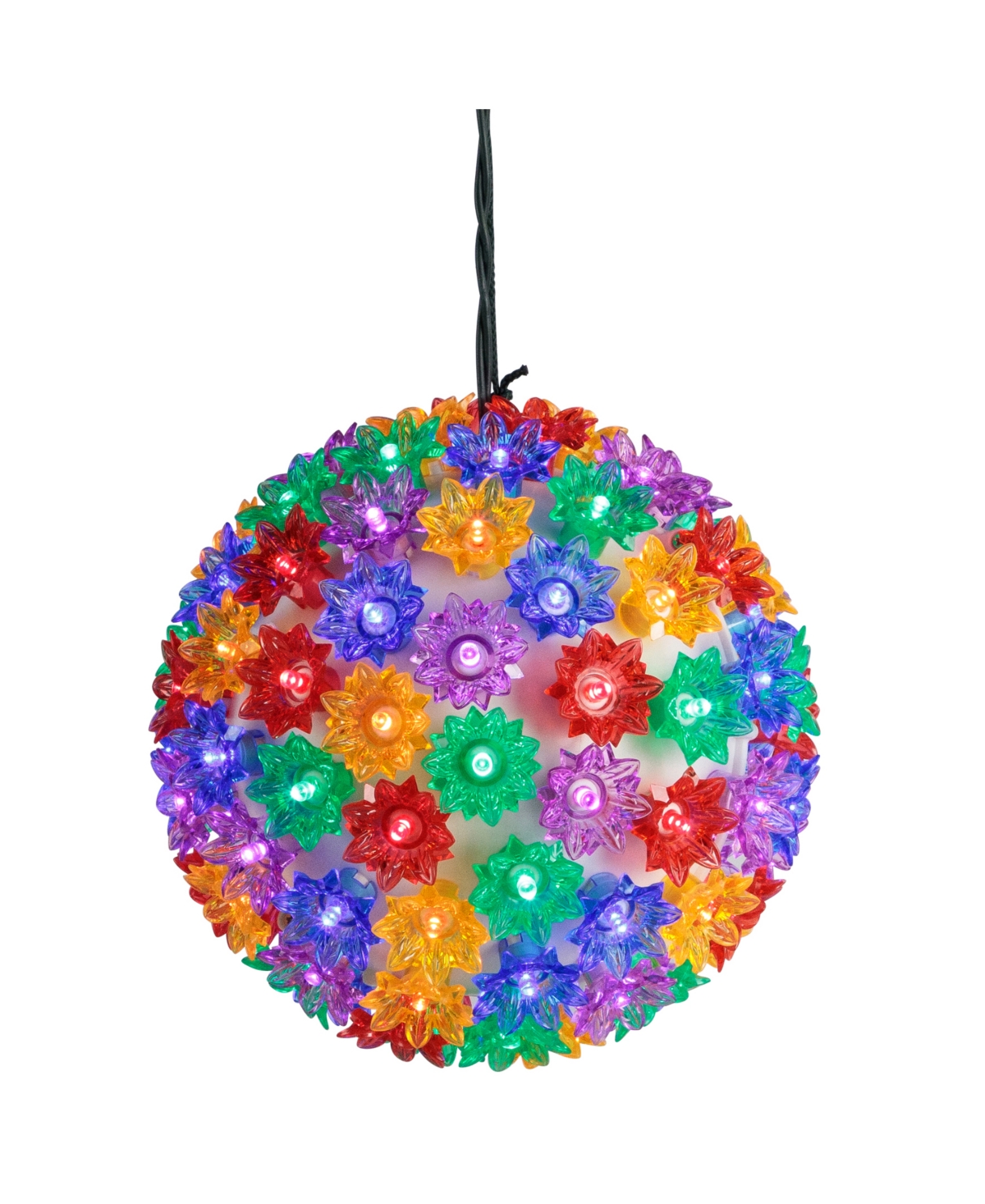 Click here for Northlight Hanging Starlight Sphere- 7.5-Inch - Wh... prices