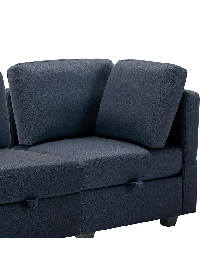 Simplie Fun Modular Storage Sofa with Adjustable Backs and Arms - Macy's