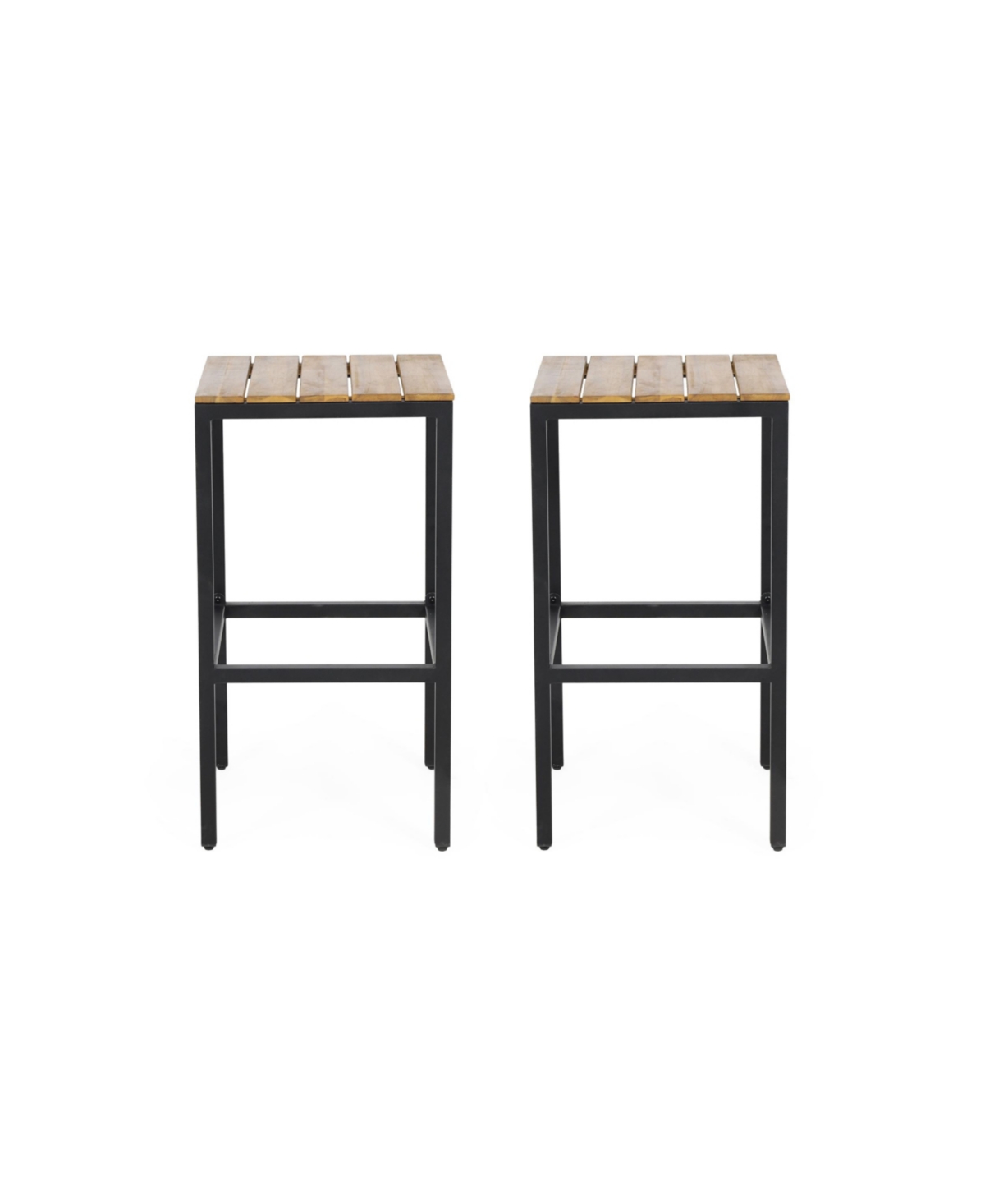 Click here for Simplie Fun Noe Acacia Wood Bar Stools  Set Of 2... prices