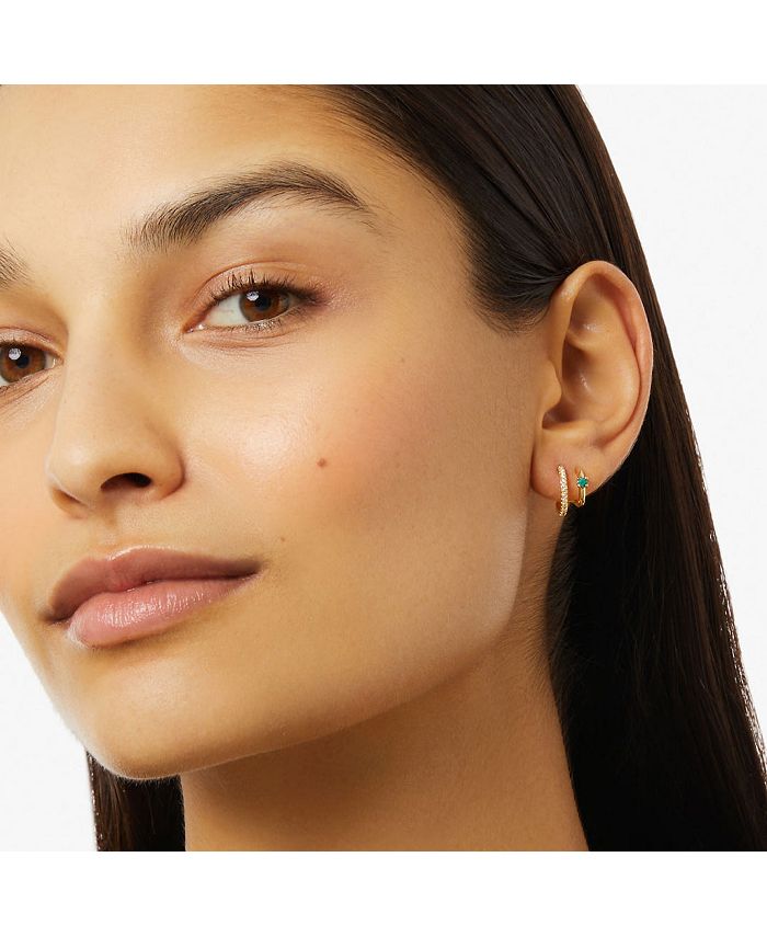 Ana Luisa Double Hoop Earrings - Percy - Macy's