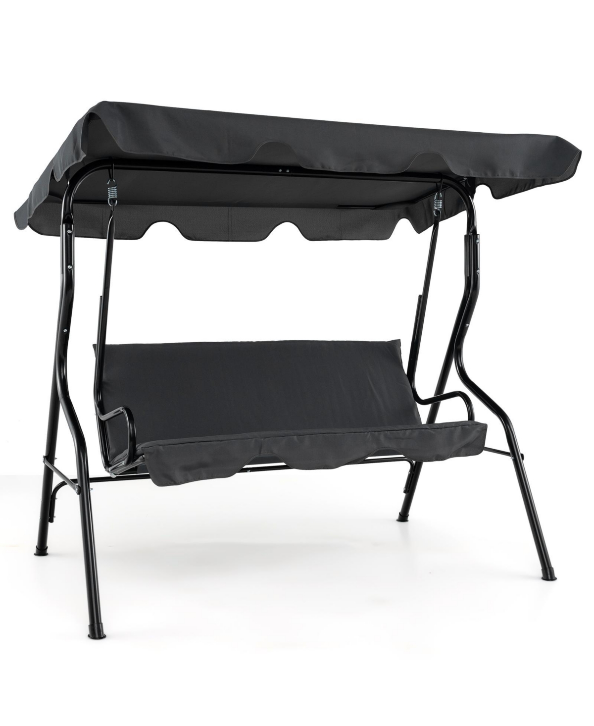 Click here for Slickblue 3 Seat Outdoor Patio Canopy Swing with C... prices