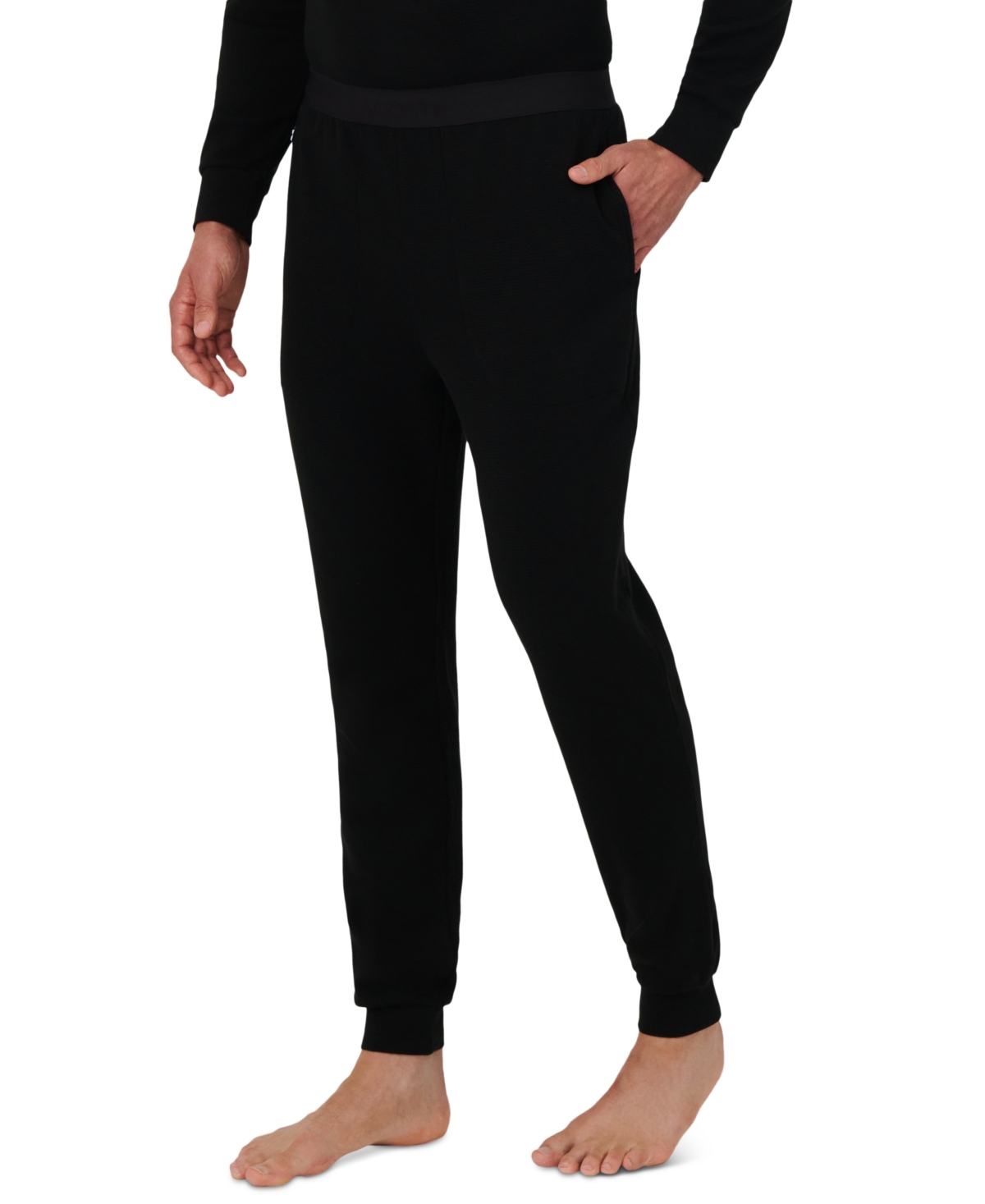 Click here for Lacoste Mens Straight-Fit Thermal Waffle-Knit Jogg... prices