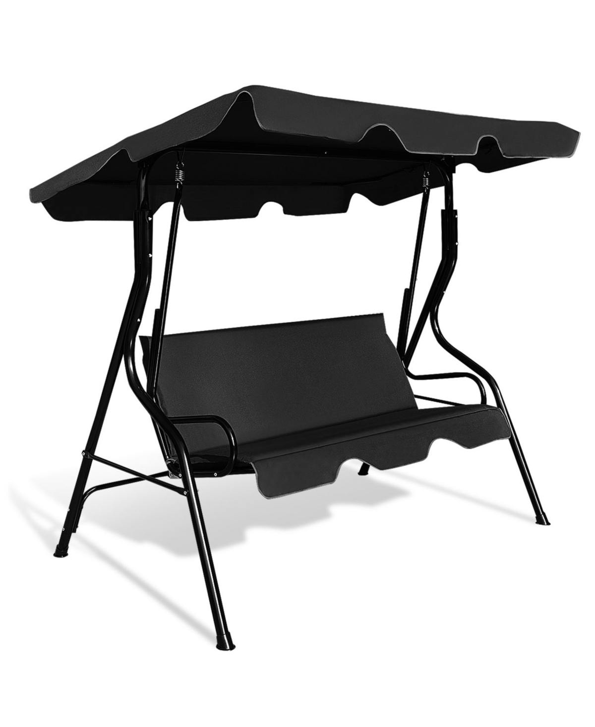 Click here for Slickblue 3 Seat Outdoor Patio Canopy Swing with C... prices