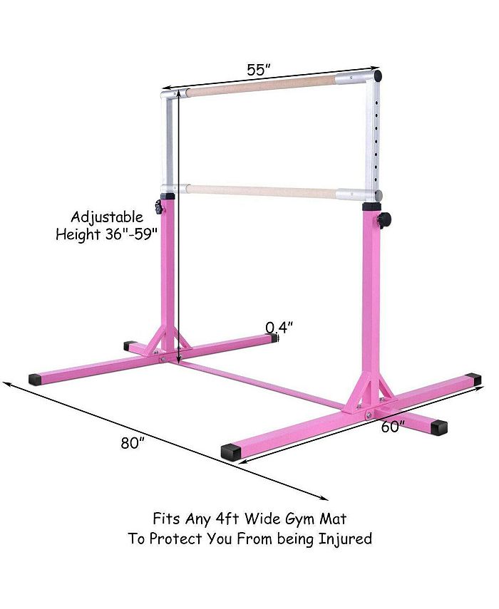 SKONYON Adjustable Gymnastics Horizontal Bar for Kids - Macy's