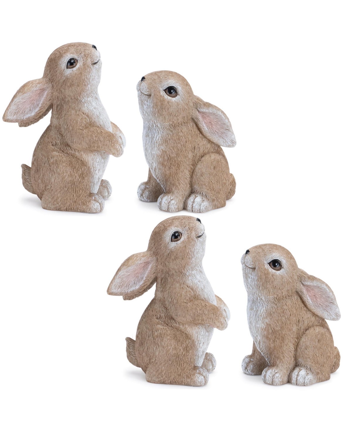 Click here for Slickblue Bunny Figurine Set of 4 Charming Decorat... prices