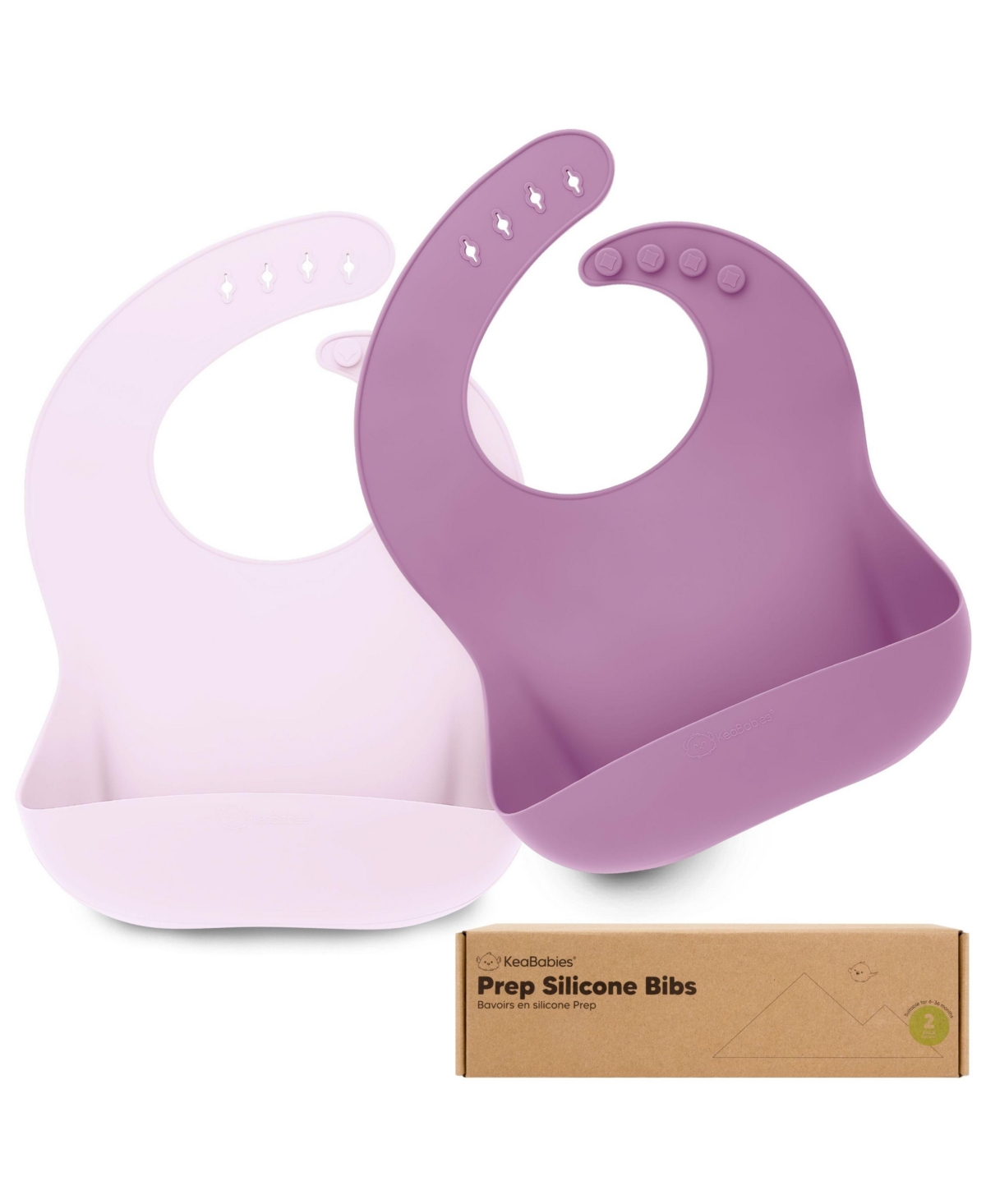 Click here for KeaBabies 2-Pack Silicone Bibs For Babies  Food Gr... prices