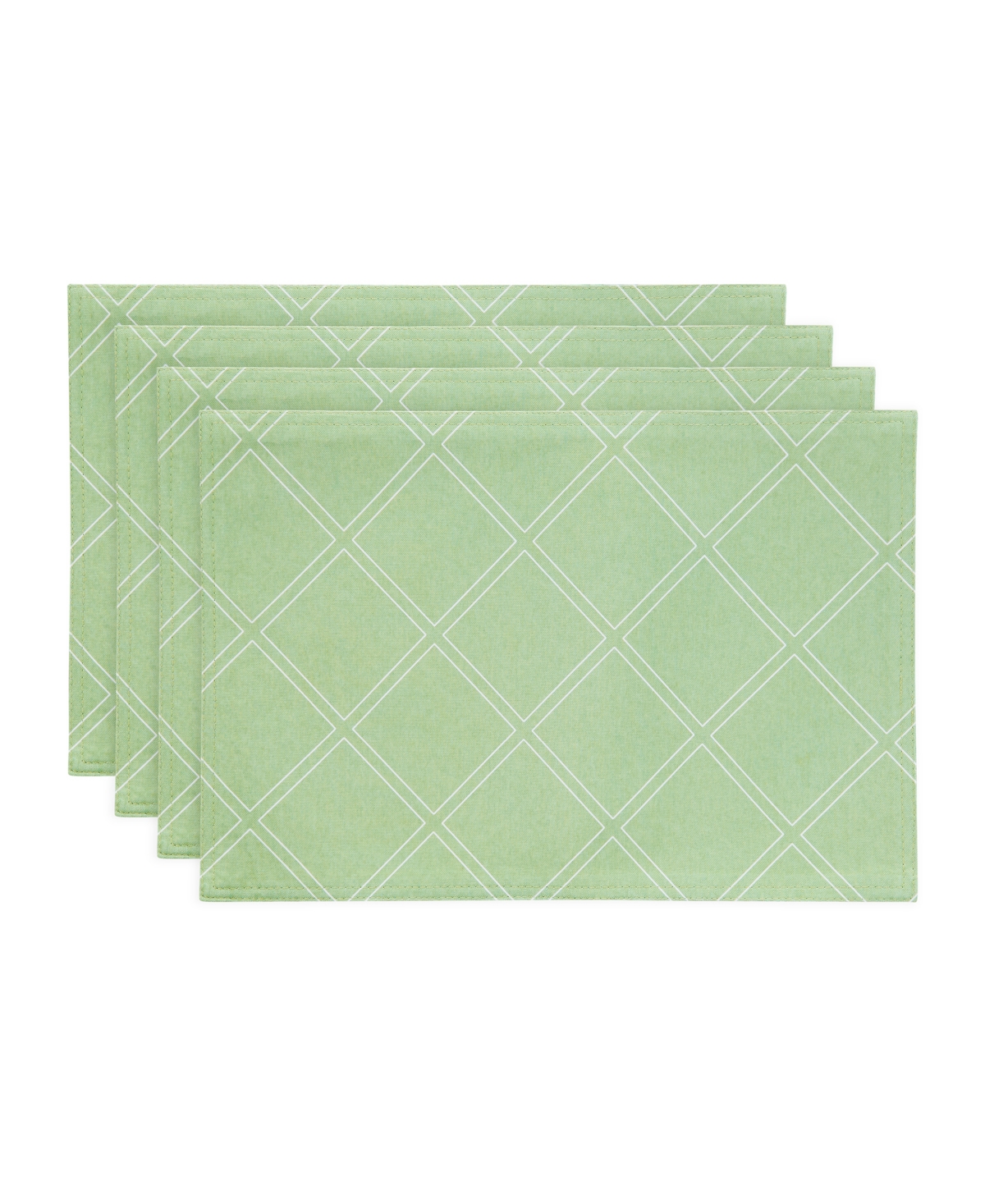 IZOD(R) Harbor Trellis Placemats - Set of 4