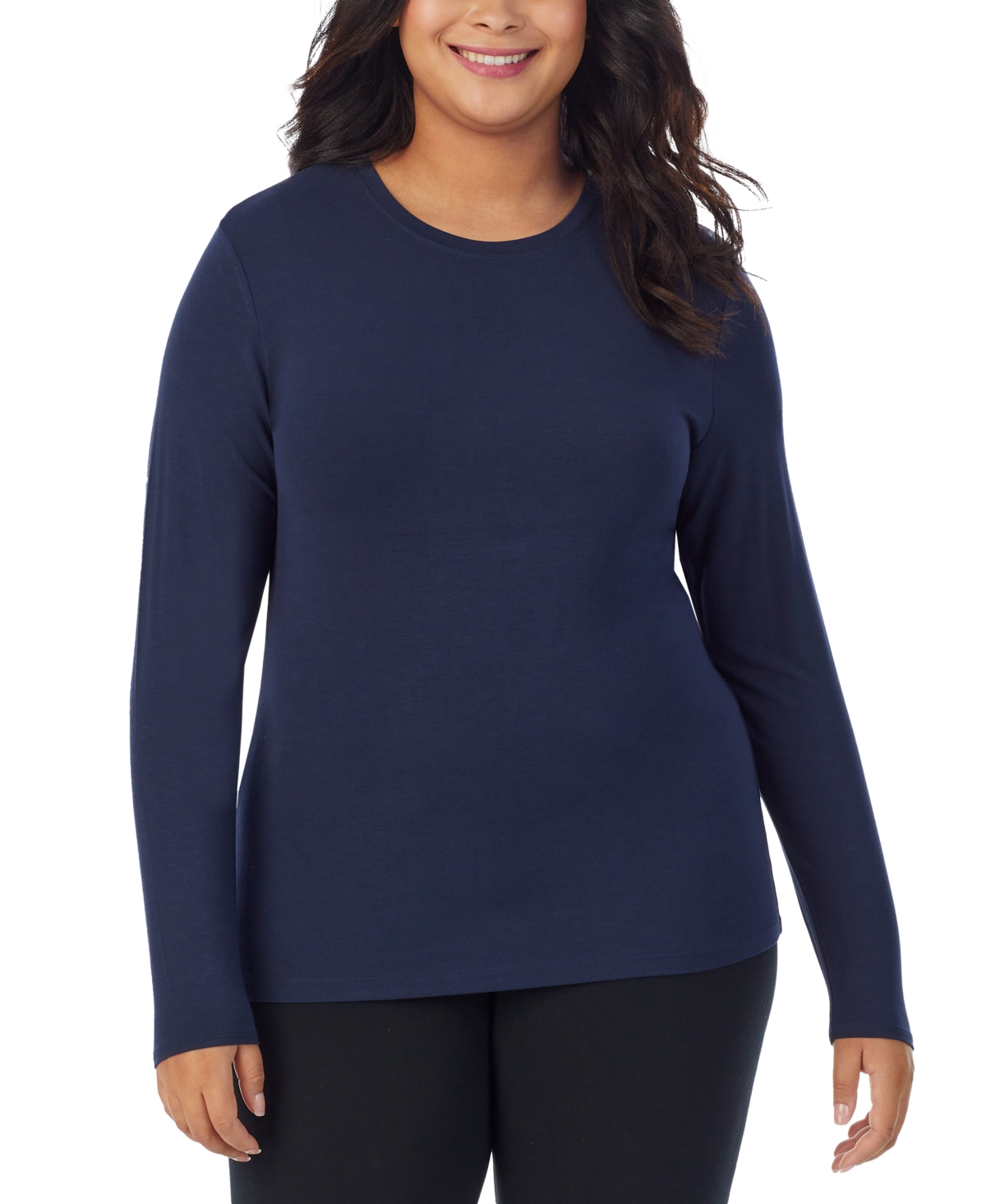 Click here for Cuddl Duds Plus Size Softwear with Stretch Long Sl... prices