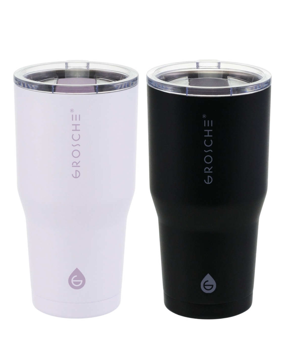 Click here for Grosche Yukon 20oz Travel Mug  Tumbler Bundle - Bl... prices