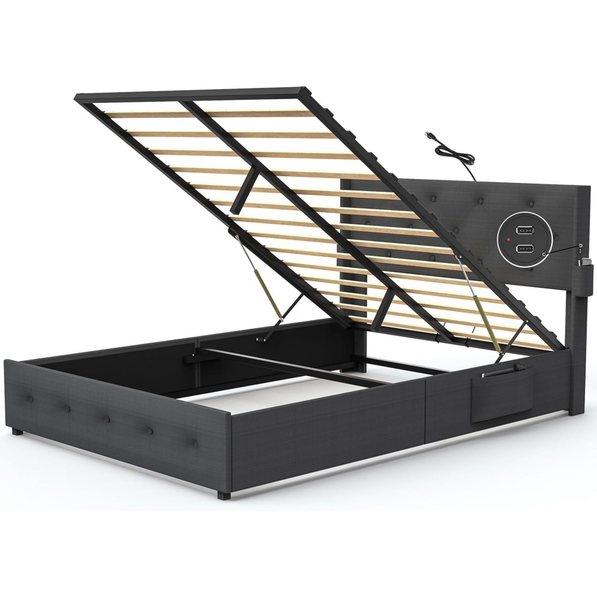 Click here for Streamdale Queen Bed Frame with Storage  Lift Up... prices