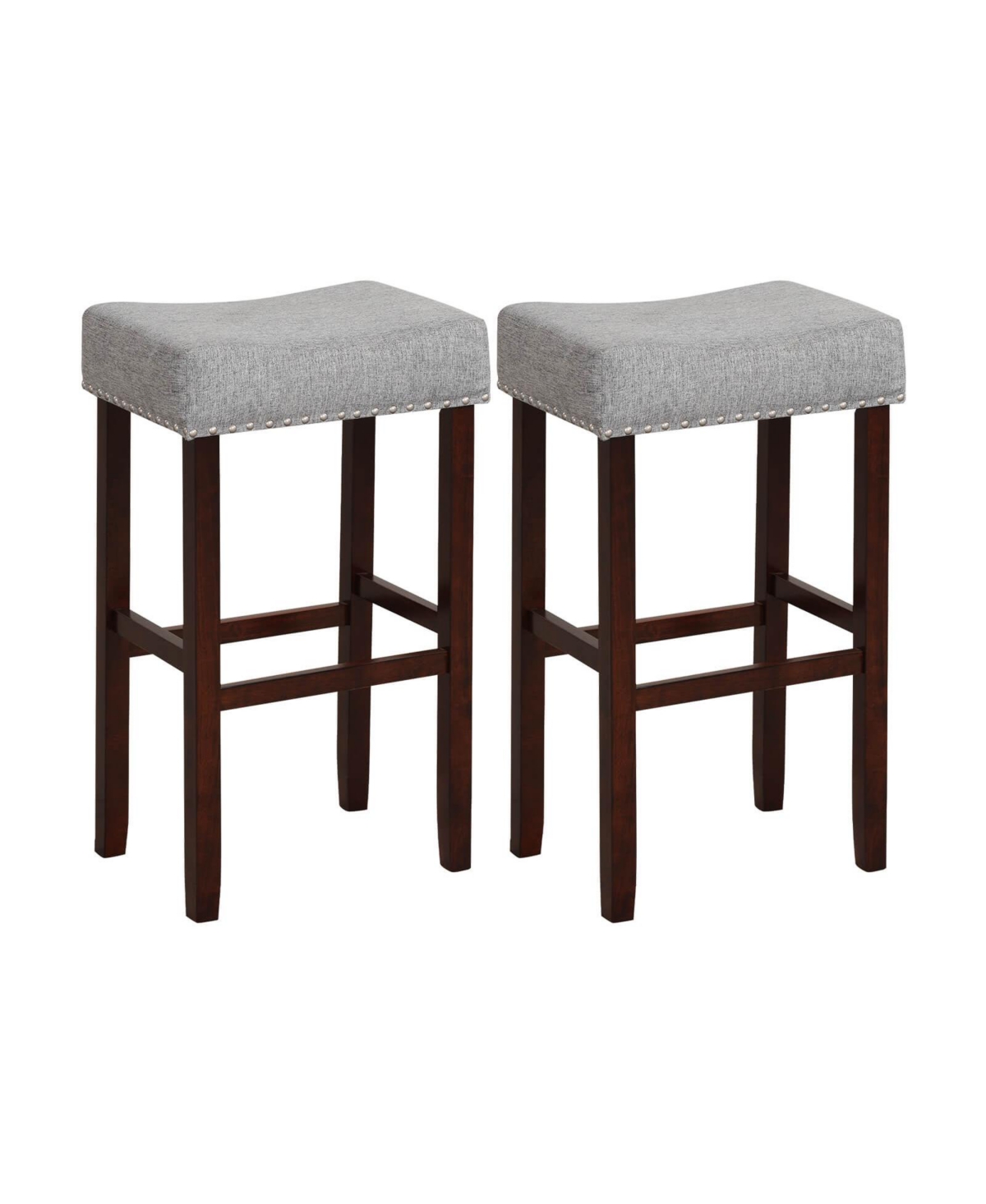 Click here for Sugift 2 Set of 29 Inch Height Upholstered Bar Sto... prices