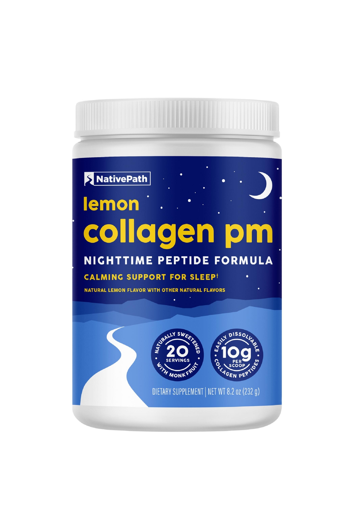 Click here for NativePath Collagen Pm - Lemon Nighttime Collagen... prices