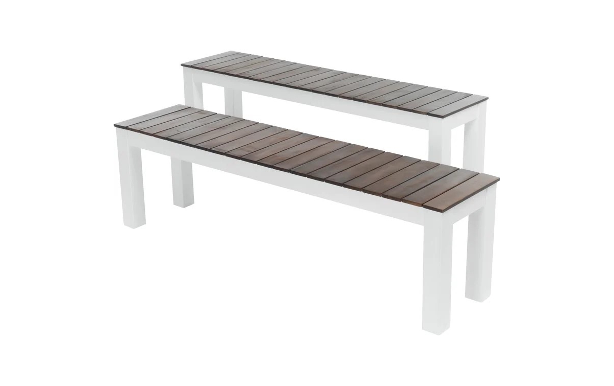 Click here for Simplie Fun Bali Acacia Wood Picnic Bench (Set Of... prices