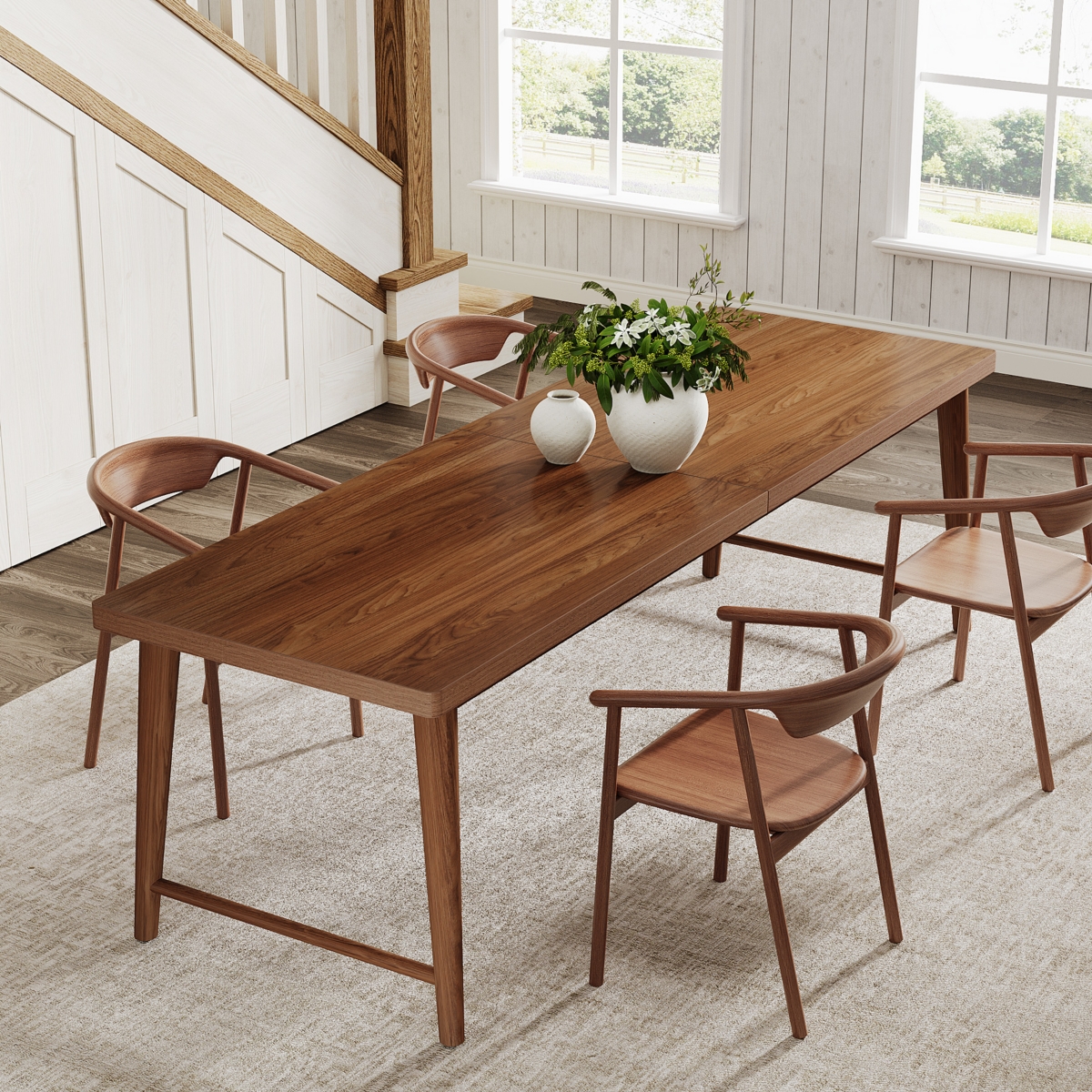 Click here for Tribesigns 78.7-Inch Dining Table  Mid-Century Mod... prices