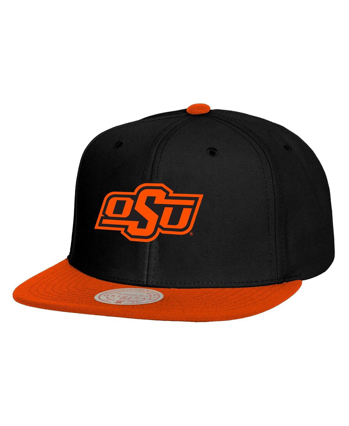 Click here for Mitchell & Ness Mens Black/Orange Oklahoma State C... prices