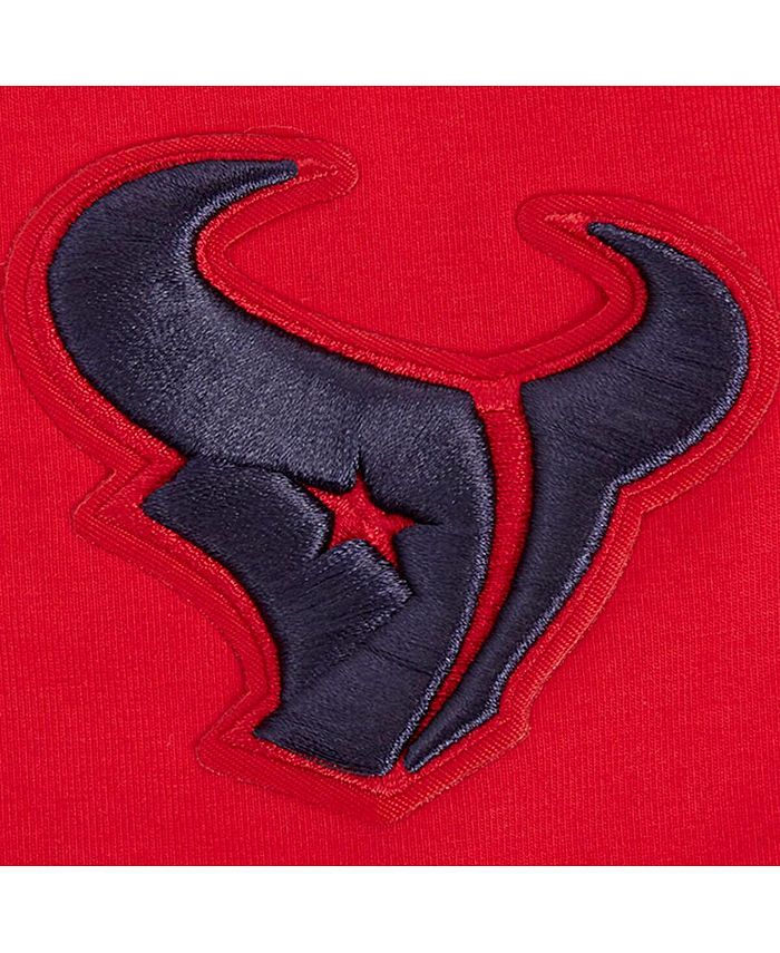 Pro Standard Women's Red Houston Texans Alternate Cropped Boxy T-Shirt ...