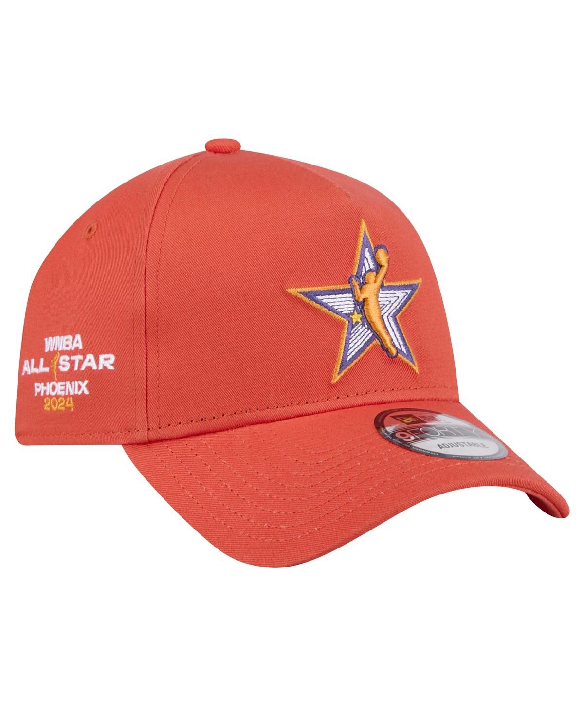 New Era Men's and Women's Orange 2024 Wnba All-Star Game Logo A-Frame ...