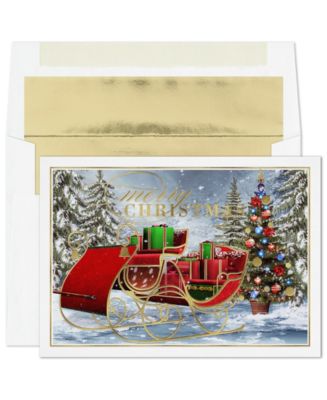 Masterpiece Studios Believe In Christmas Holiday Boxed Cards - Macy's