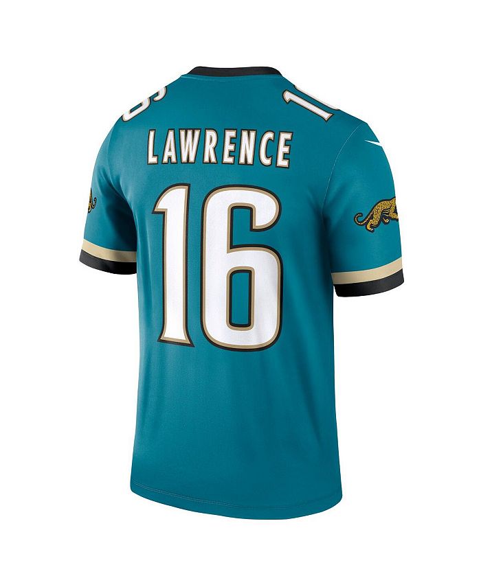 Nike Men's Trevor Lawrence Teal Jacksonville Jaguars Prowler Throwback ...