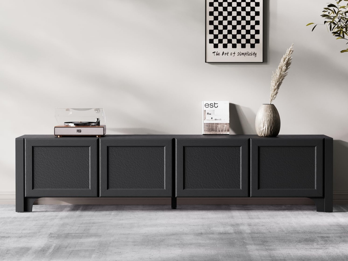 Click here for Sugift 3-tier Console Table with Storage Shelves -... prices