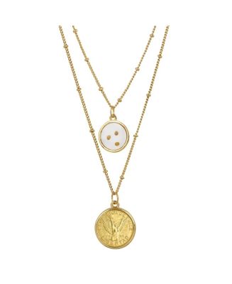 American Coin Treasures 16376 Chilean Angel Coin Mustard Seed Necklace ...