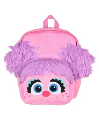Sesame Street Plush Furry Abby Cadabby Smile Face 12 Inch Backpack For ...