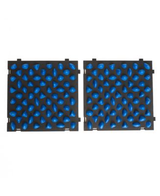 Bintiva Soft Tactile Pebble Mat - Set of 2 - Blue - Macy's