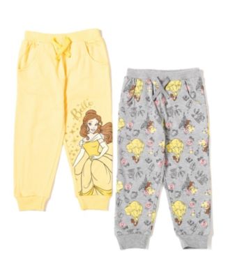 Disney Toddler Girls Princess 2 Pack Pants - Macy's