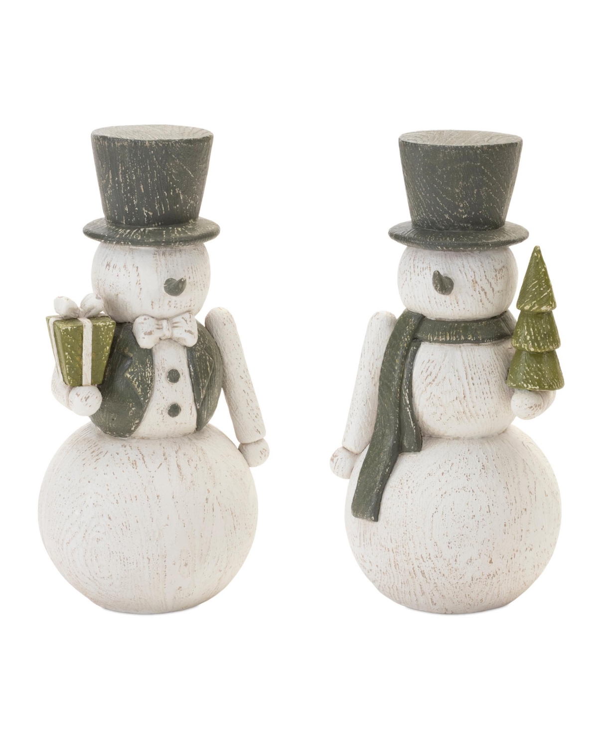Click here for Slickblue Snowman Set of 2 - Ideal for Festive Win... prices