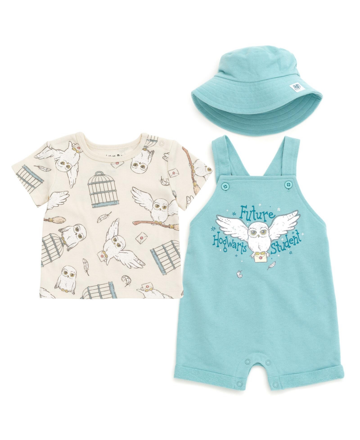 Click here for Harry Potter Baby Boys French Terry Short Overalls... prices