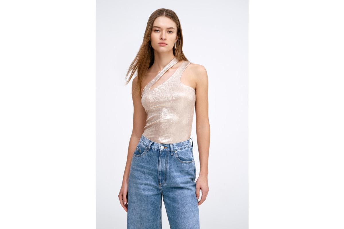 Click here for Marcella Womens Siren Metallic Top - Stardust prices