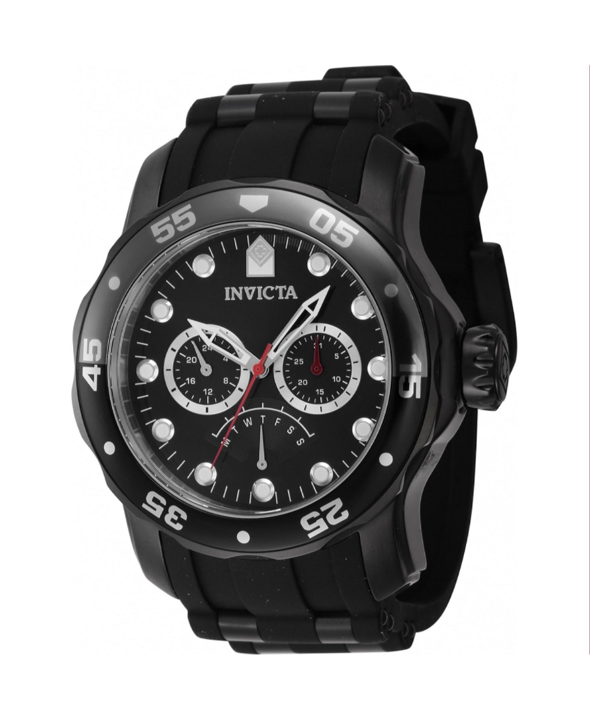 Invicta Men's 46966 Pro Diver Quartz Chronograph Black Dial Watch ...
