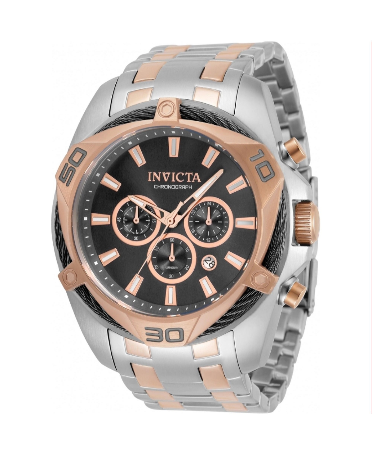 Click here for Invicta Mens 34135 Bolt Quartz Chronograph Grey Di... prices
