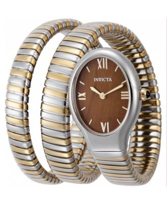 Invicta Women's 44980 Mayamar Quartz 2 Hand Brown Dial Watch - Macy's