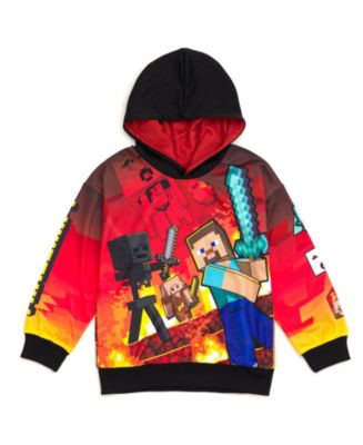 Minecraft Boys Fleece Pullover Hoodie to (4 - 18-20) - Macy's