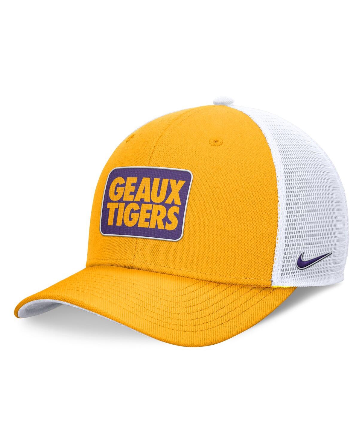 Click here for Nike Mens Yellow/White Lsu Tigers Local Trucker Ad... prices