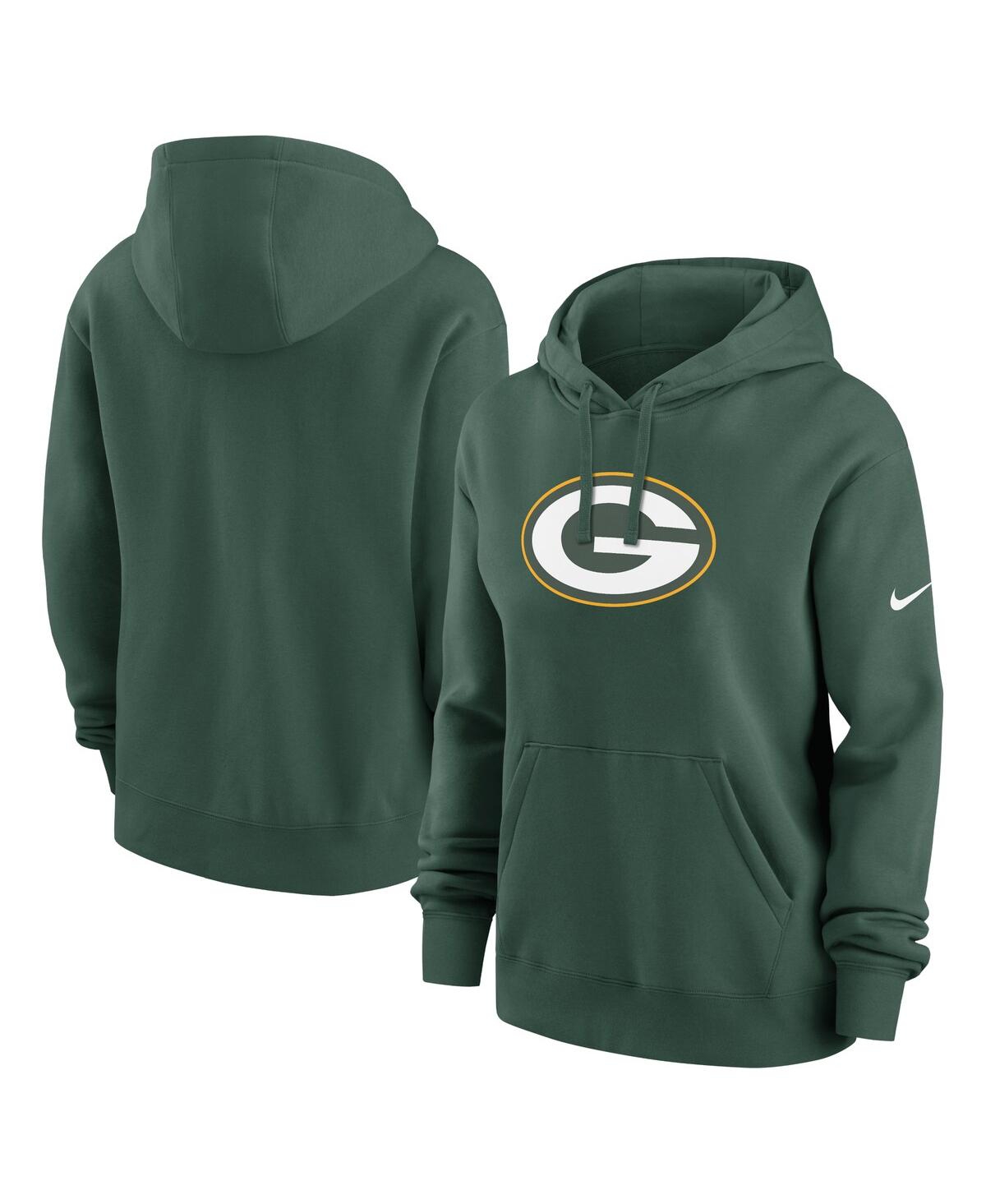 Click here for Nike Womens Green Green Bay Packers Club Fleece Pu... prices
