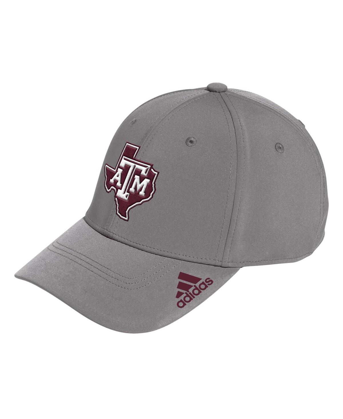 Adidas Originals Men's Charcoal Texas A&m Aggies Locker Room Logo Flex ...