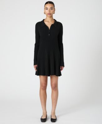 French Connection Women's Vhari Button-Up Mini Sweater Dress - Macy's
