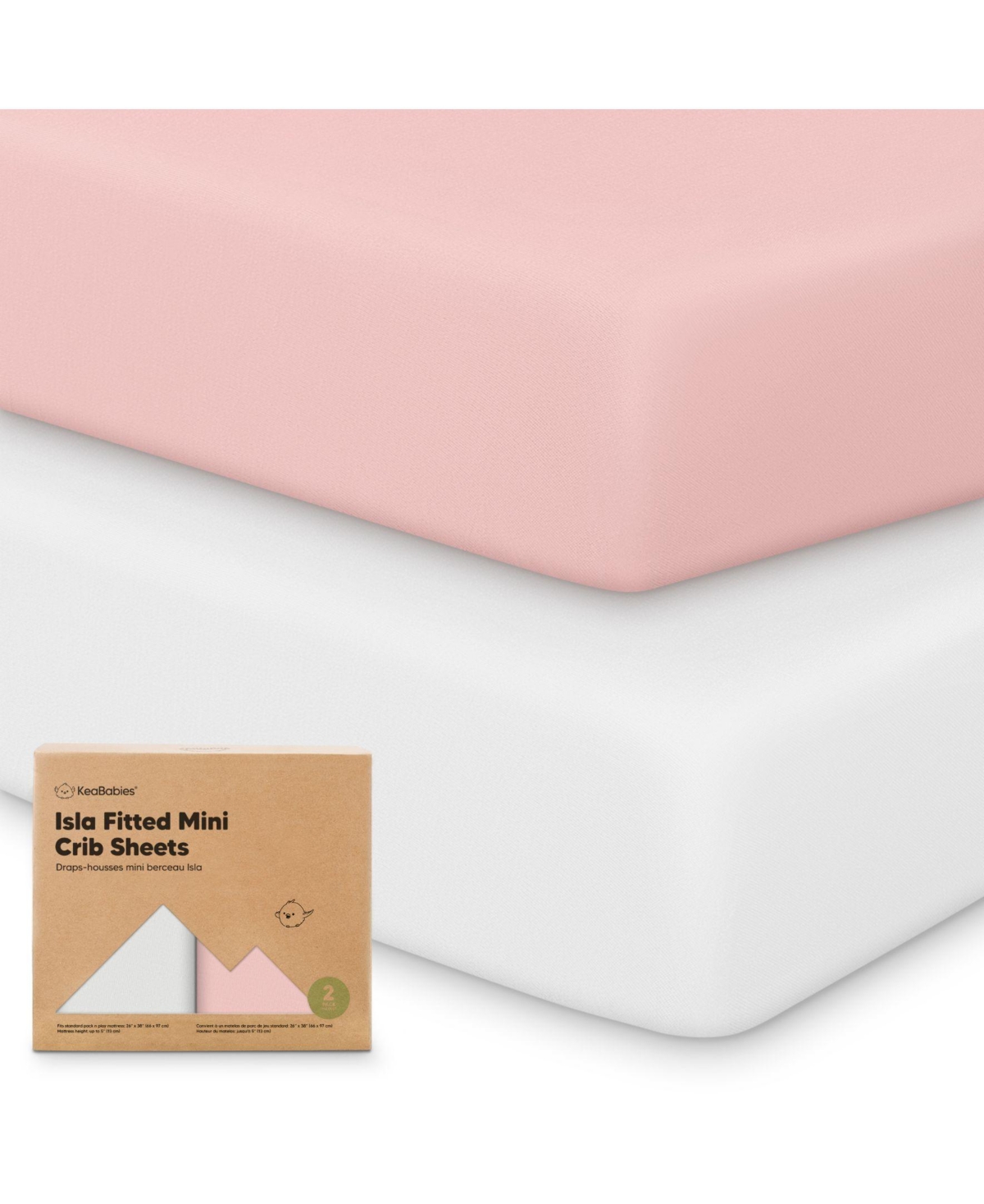 Click here for KeaBabies 2-Pack Mini Crib Sheets  Pack and Play S... prices