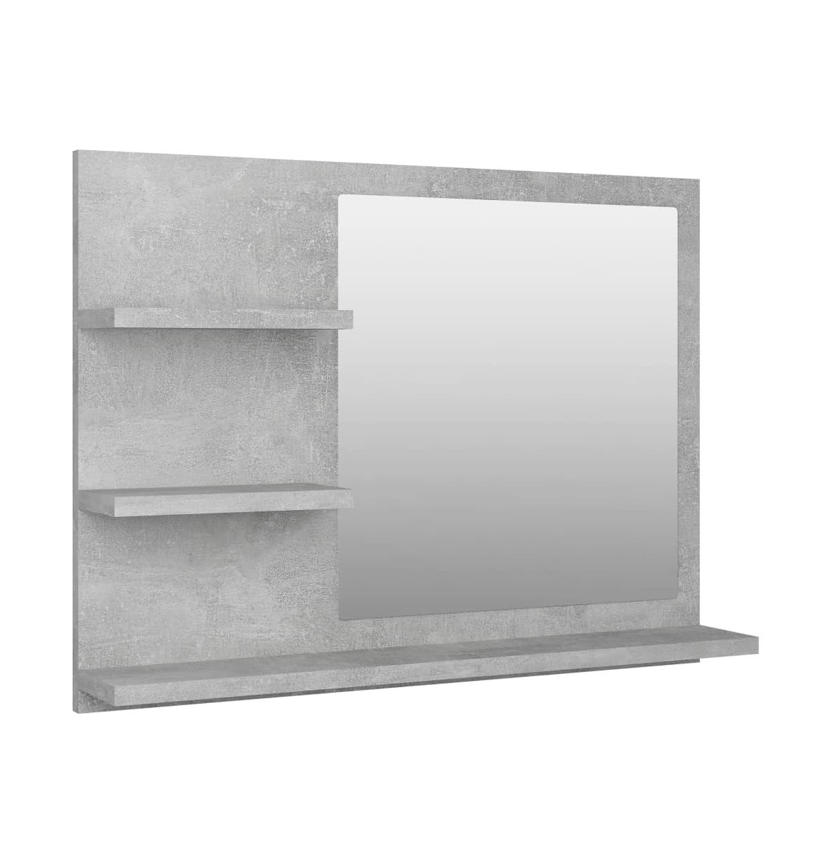 Click here for Bathroom Mirror Concrete Gray 23.6"x4.1"... prices