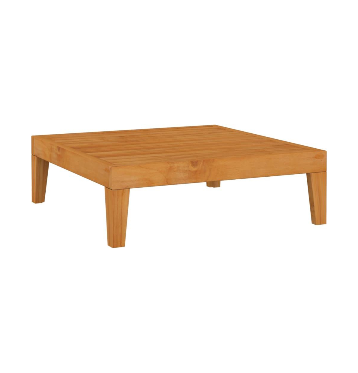 Click here for Patio Table 27x27x9.4 Solid Acacia Wood - Brown prices