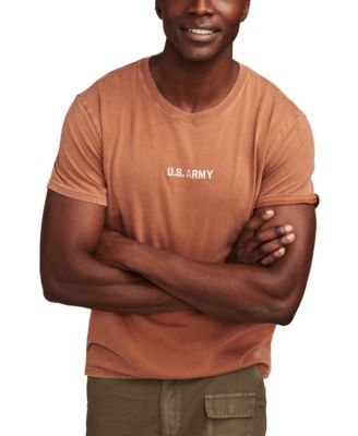 Lucky Brand Men's Small Army Logo with Large Back Hit T-Shirt - Macy's